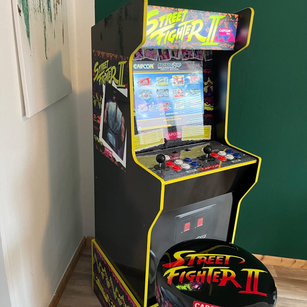 Street Fighter 2 Arcade Automat mieten - 🤡 KinderEvents Sehnde 🧒