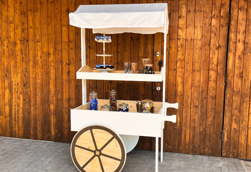 XXL Candybar Wagen 🍭 mieten - 🤡 KinderEvents Sehnde 🧒